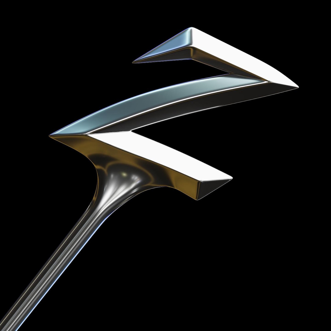 Lord Zedd Staff 3D Model, Power Rangers Cosplay STL File, Lord Zedd ...