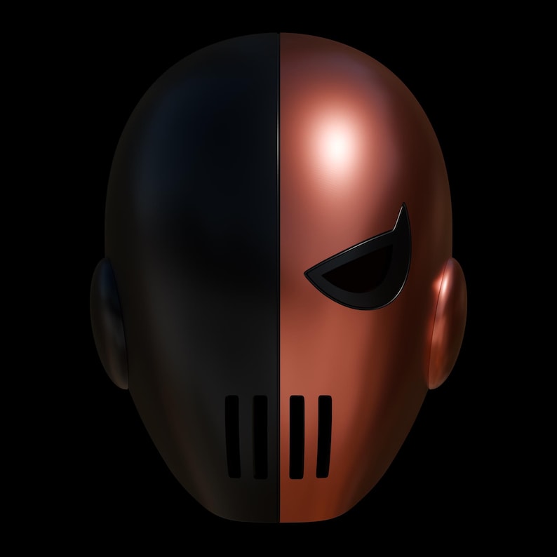 Slade Teen Titans Helmet 3D Model, Deathstroke Slade Wilson Cosplay STL ...