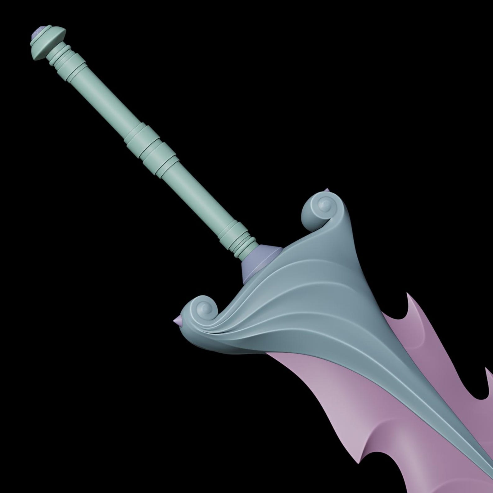 Dalinar Shardblade 3D Model, Oathbringer Cosplay STL File, Stormlight ...