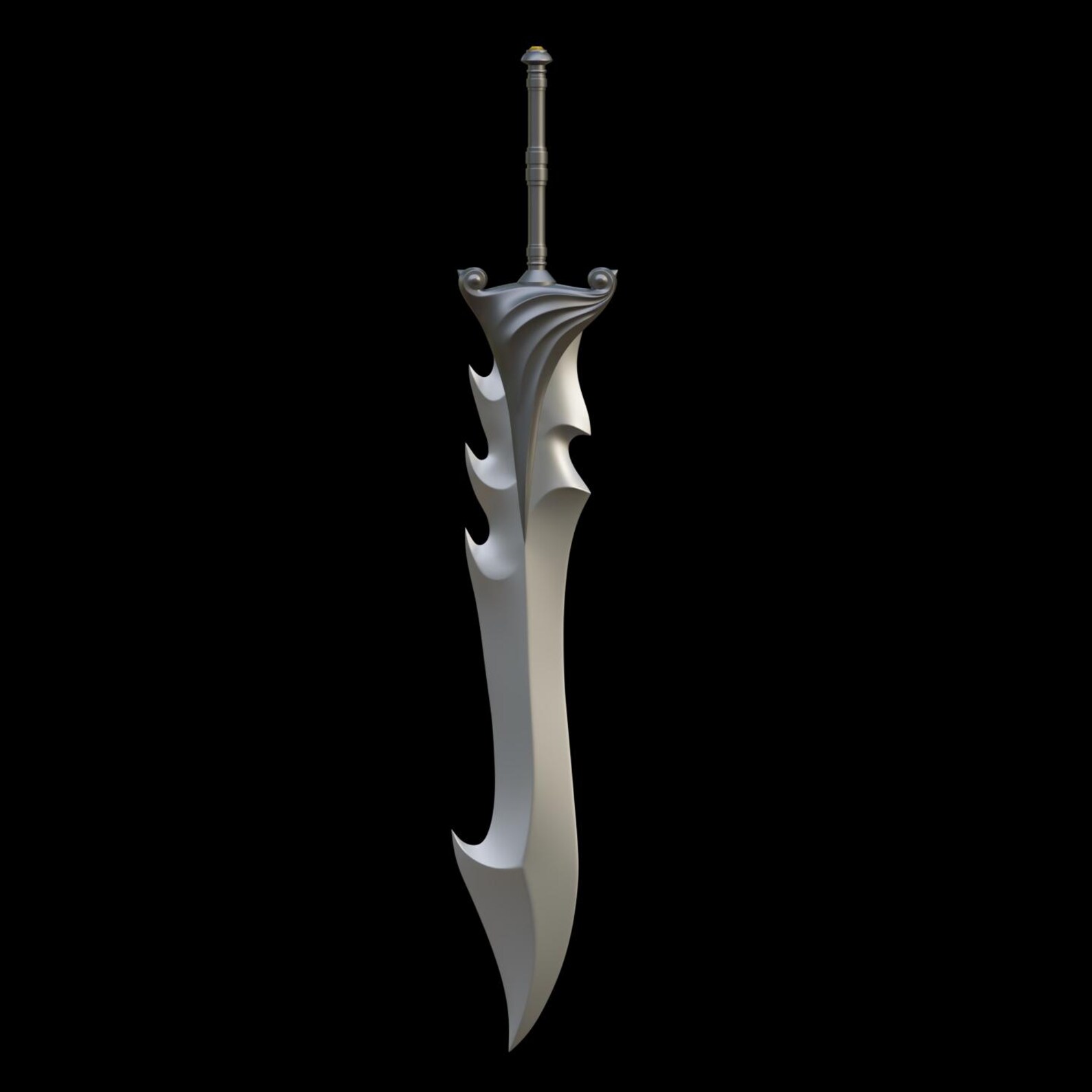 Dalinar Shardblade 3D Model, Oathbringer Cosplay STL File, Stormlight ...