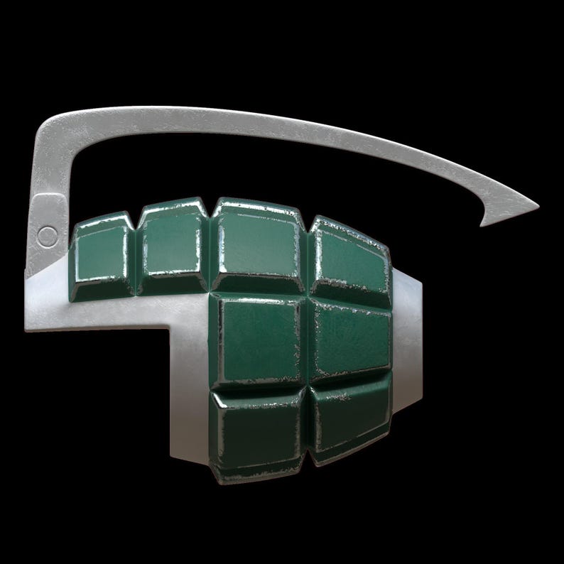 Bakugo Grenade Gauntlets 3D Model, My Hero Academia Cosplay STL File ...