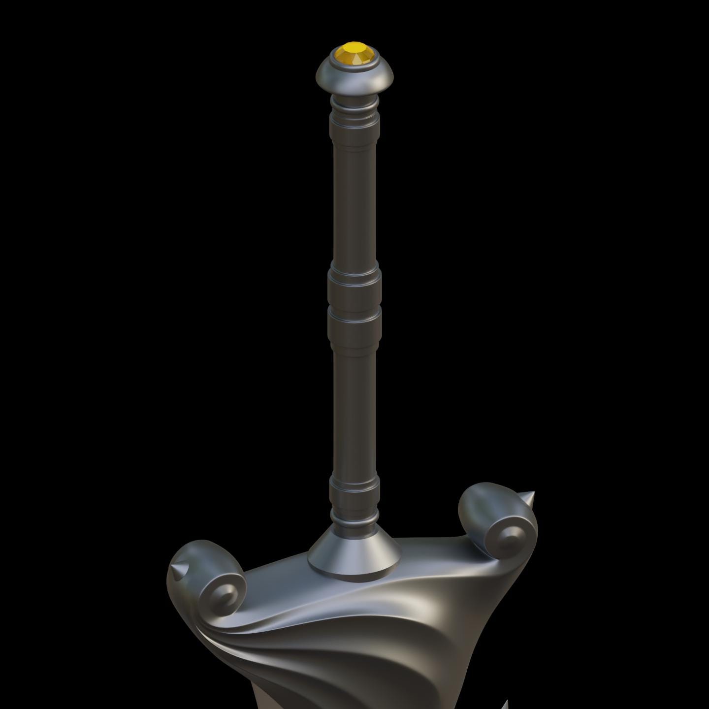 Dalinar Shardblade 3D Model, Oathbringer Cosplay STL File, Stormlight ...