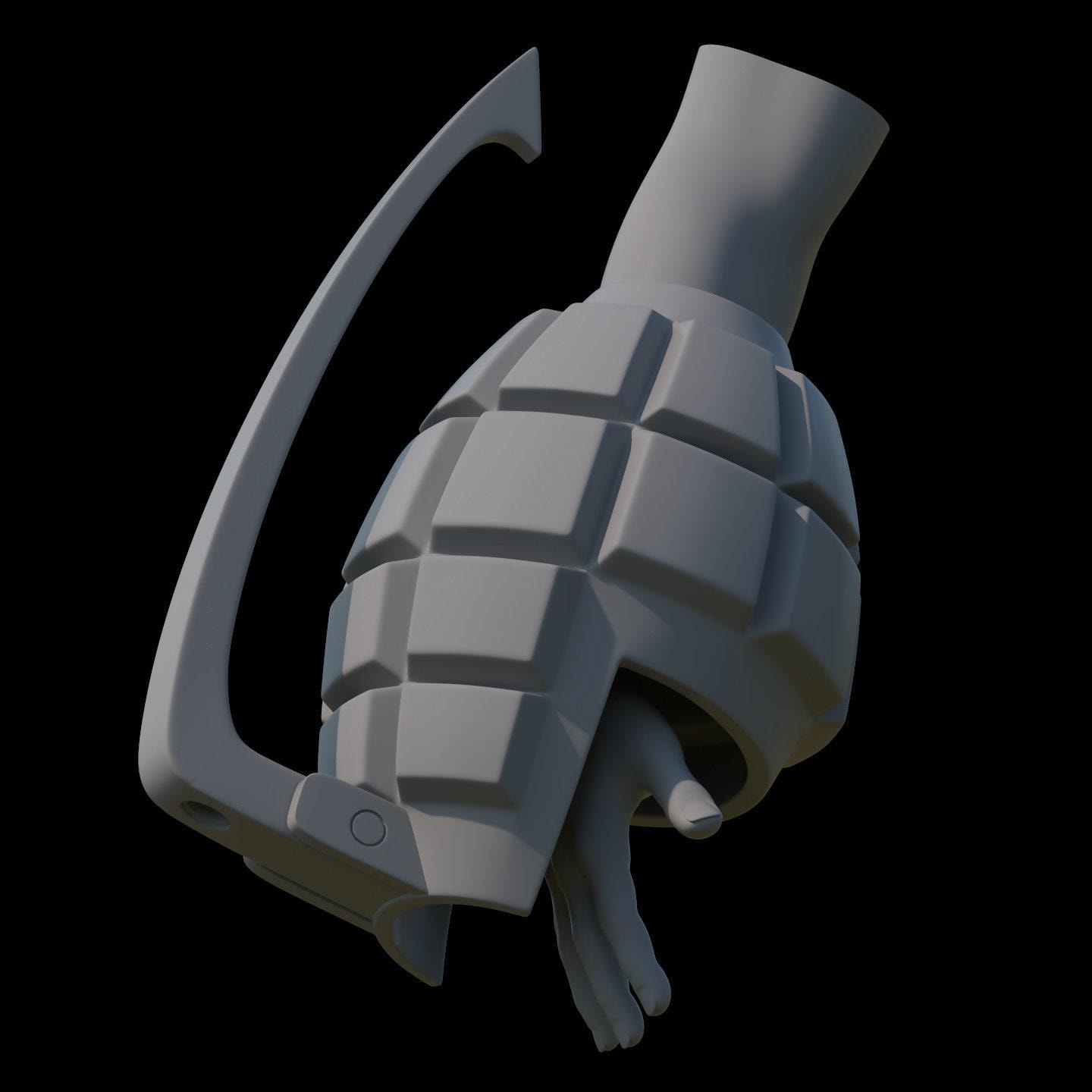 Bakugo Grenade Gauntlets 3D Model, My Hero Academia Cosplay STL File ...
