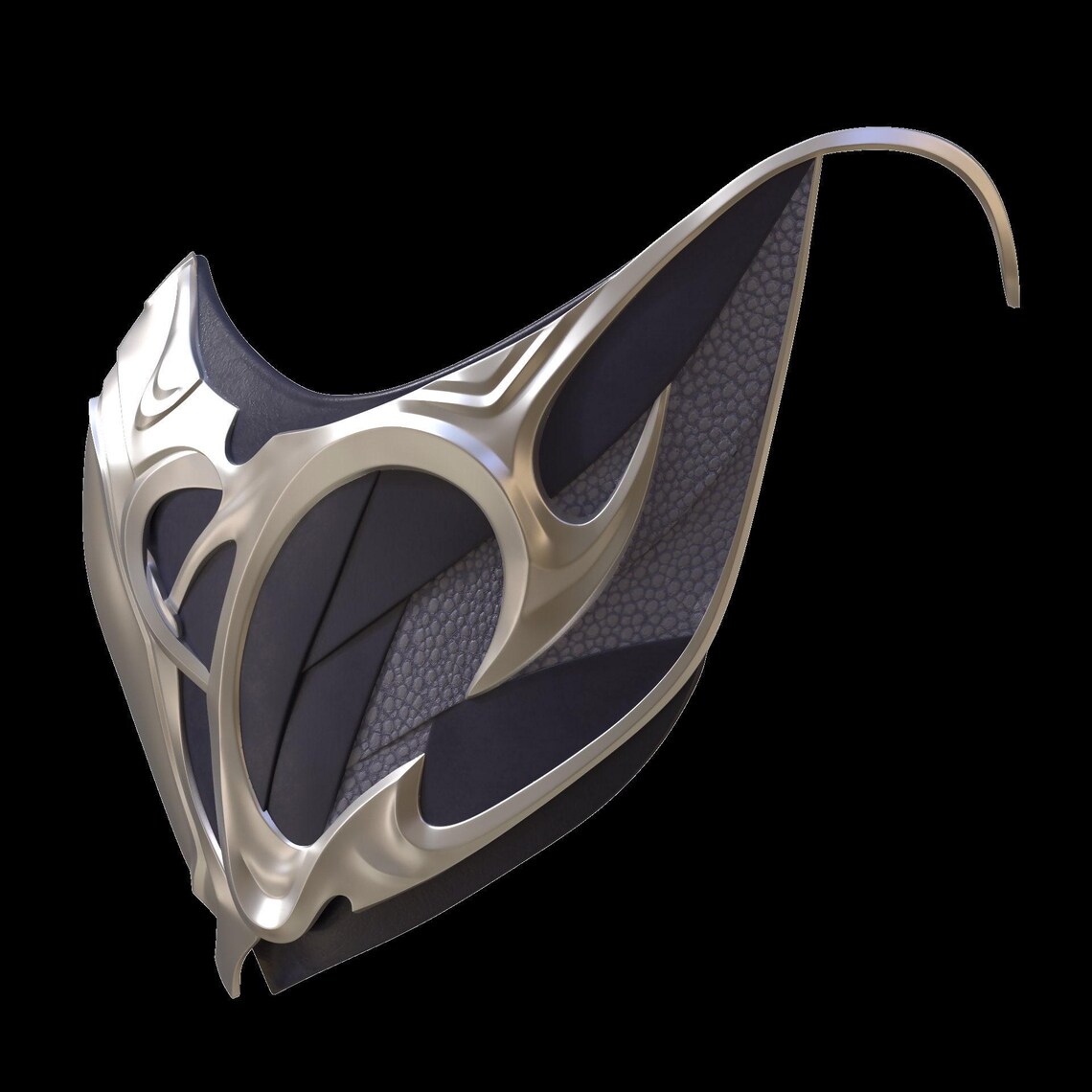 Sub-zero Mask 3D Model, Mortal Kombat 1 Cosplay STL File, MK1 Sub Zero ...