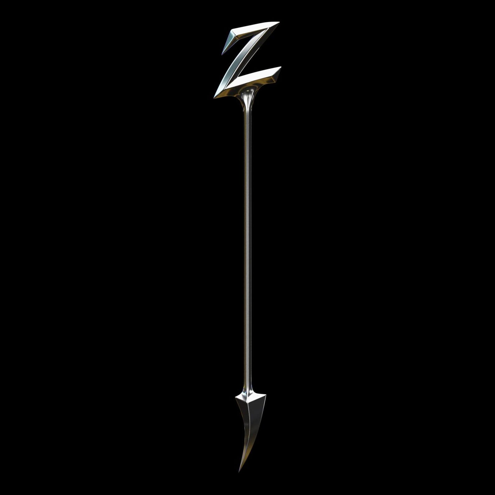 Lord Zedd Staff 3D Model, Power Rangers Cosplay STL File, Lord Zedd ...