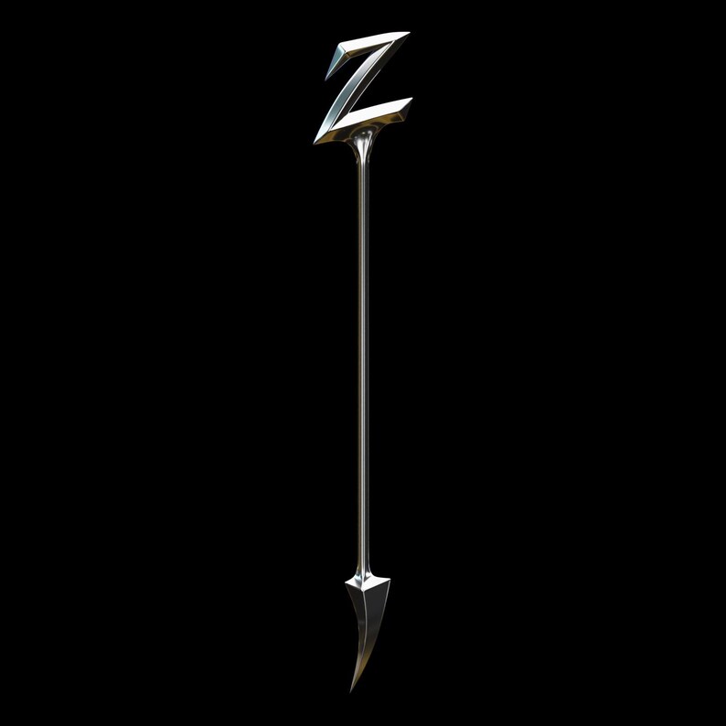 Lord Zedd Staff 3D Model, Power Rangers Cosplay STL File, Lord Zedd ...