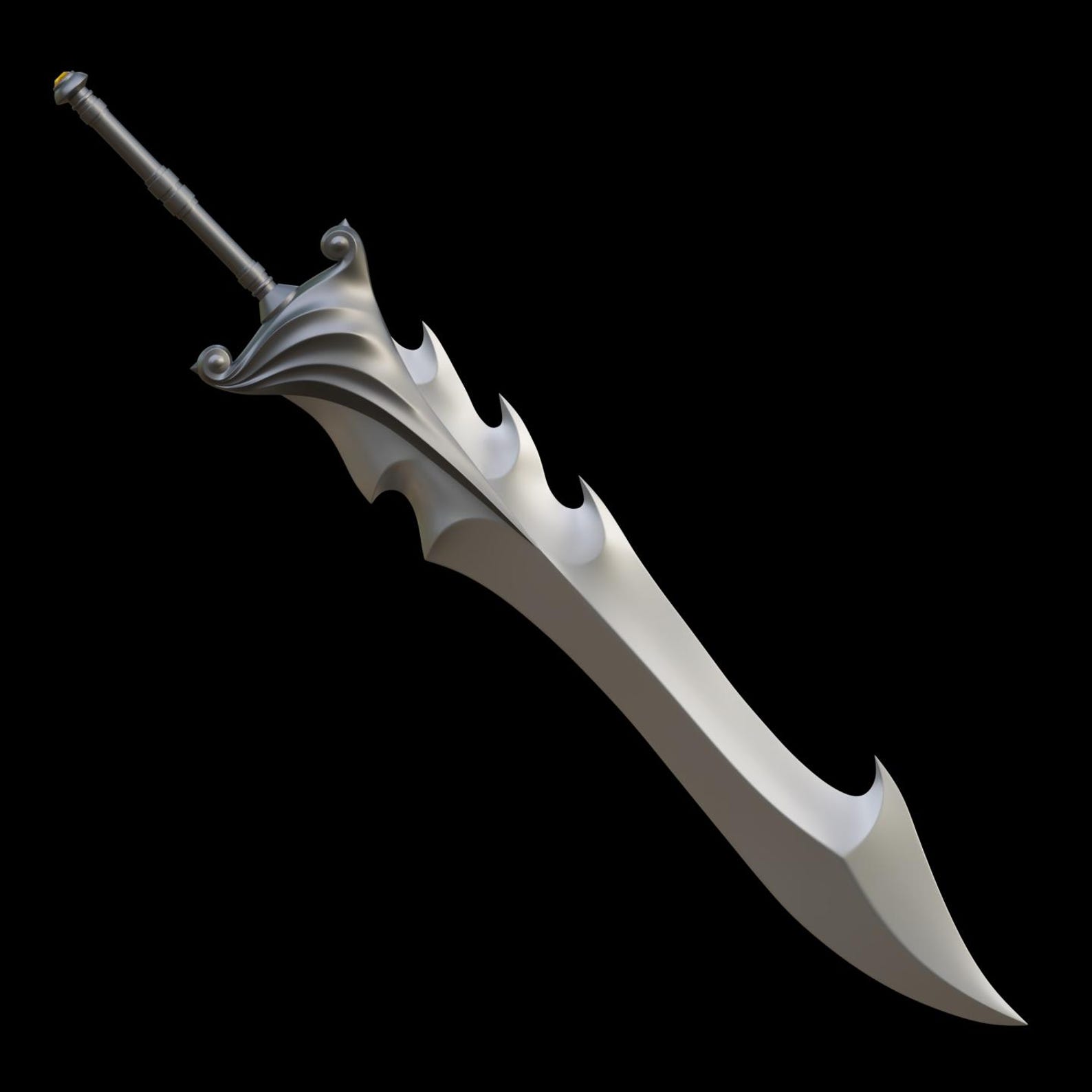 Dalinar Shardblade 3D Model, Oathbringer Cosplay STL File, Stormlight ...