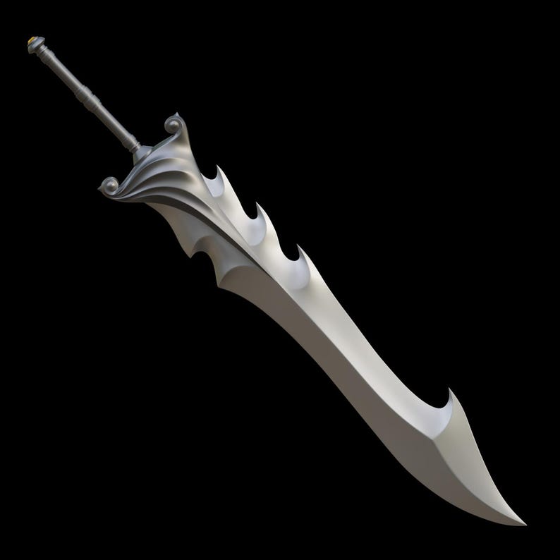 Dalinar Shardblade 3D Model, Oathbringer Cosplay STL File, Stormlight ...