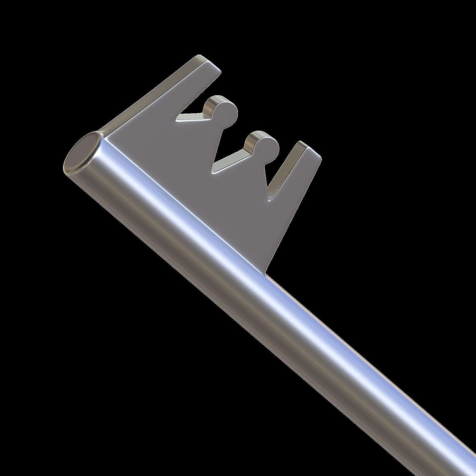 Keyblade Kingdom Hearts 3D Model, Kingdom Key Cosplay STL File, KH3 ...
