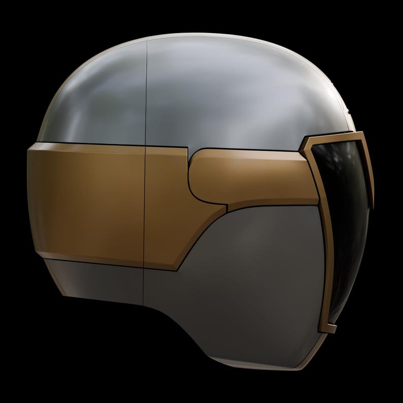 Titanium Ranger Helmet 3D Model, Power Rangers Lightspeed Rescue ...