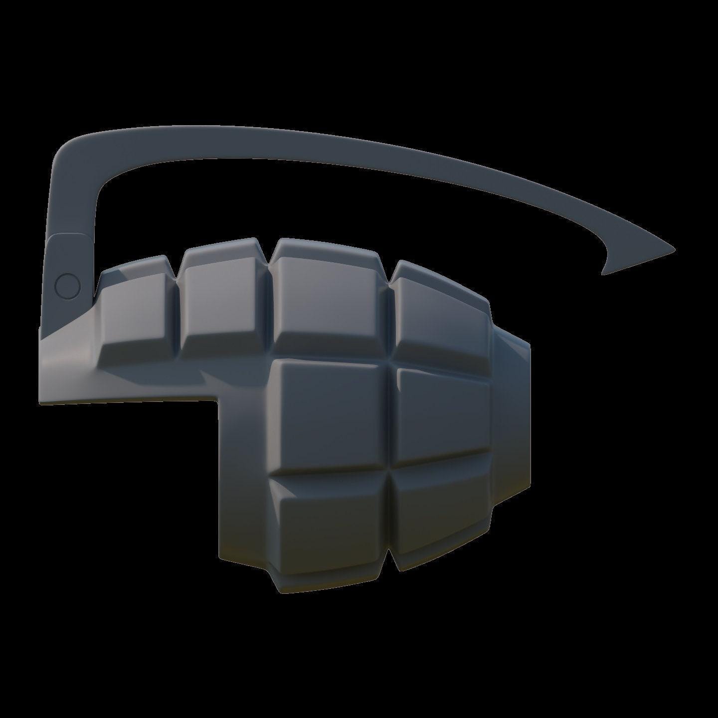 Bakugo Grenade Gauntlets 3D Model, My Hero Academia Cosplay STL File ...