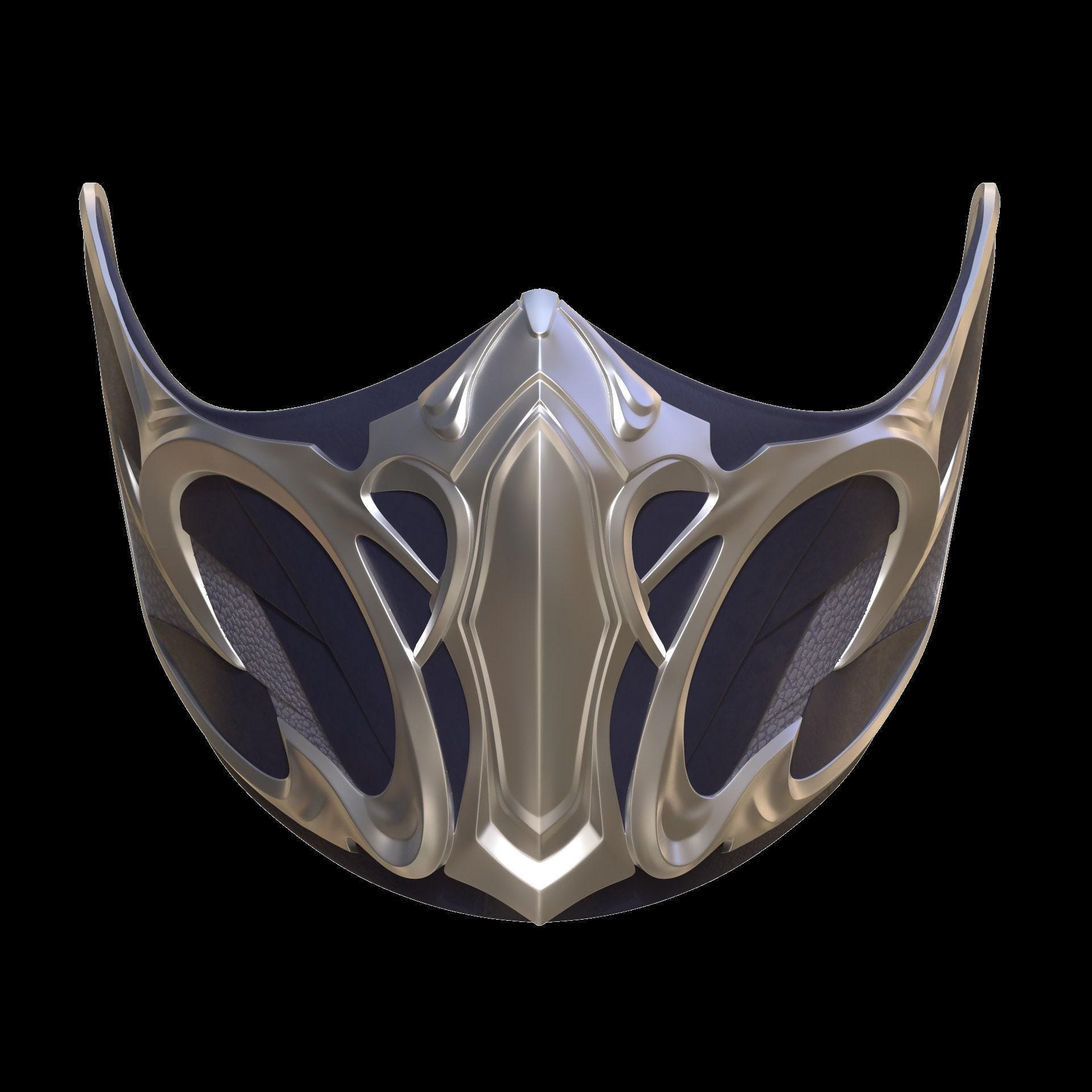 Sub-zero Mask 3D Model, Mortal Kombat 1 Cosplay STL File, MK1 Sub Zero ...