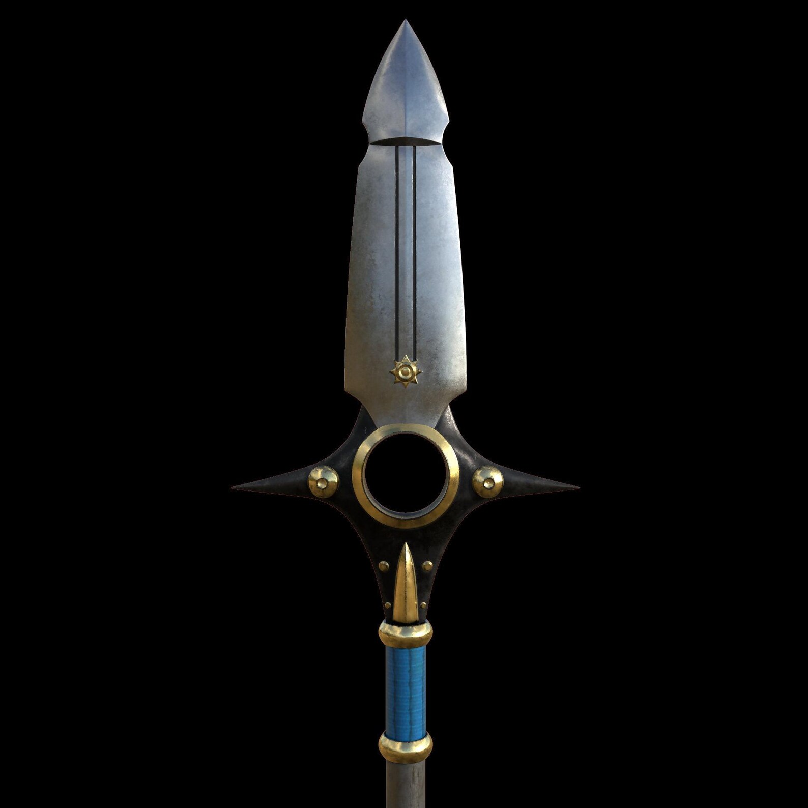 Spirit Spear Chastiefol 3D Model, King Sacred Treasure STL File, Seven ...