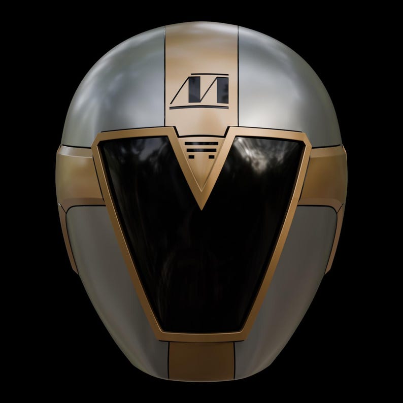Titanium Ranger Helmet 3D Model, Power Rangers Lightspeed Rescue ...