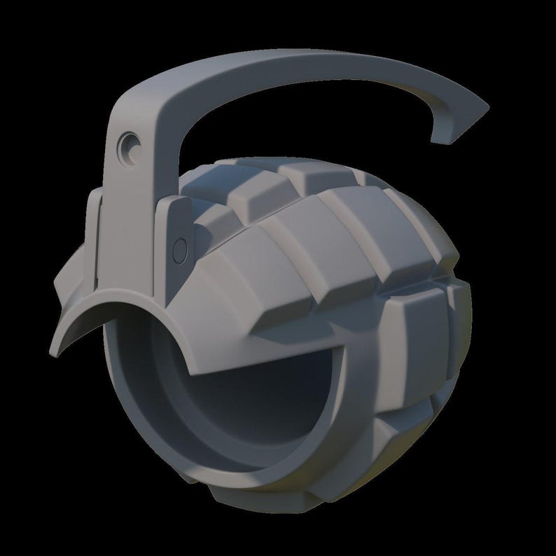 Bakugo Grenade Gauntlets 3D Model, My Hero Academia Cosplay STL File ...
