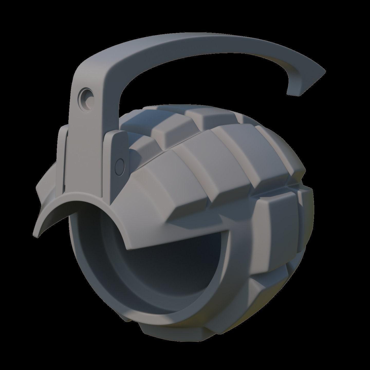 Bakugo Grenade Gauntlets 3D Model, My Hero Academia Cosplay STL File ...