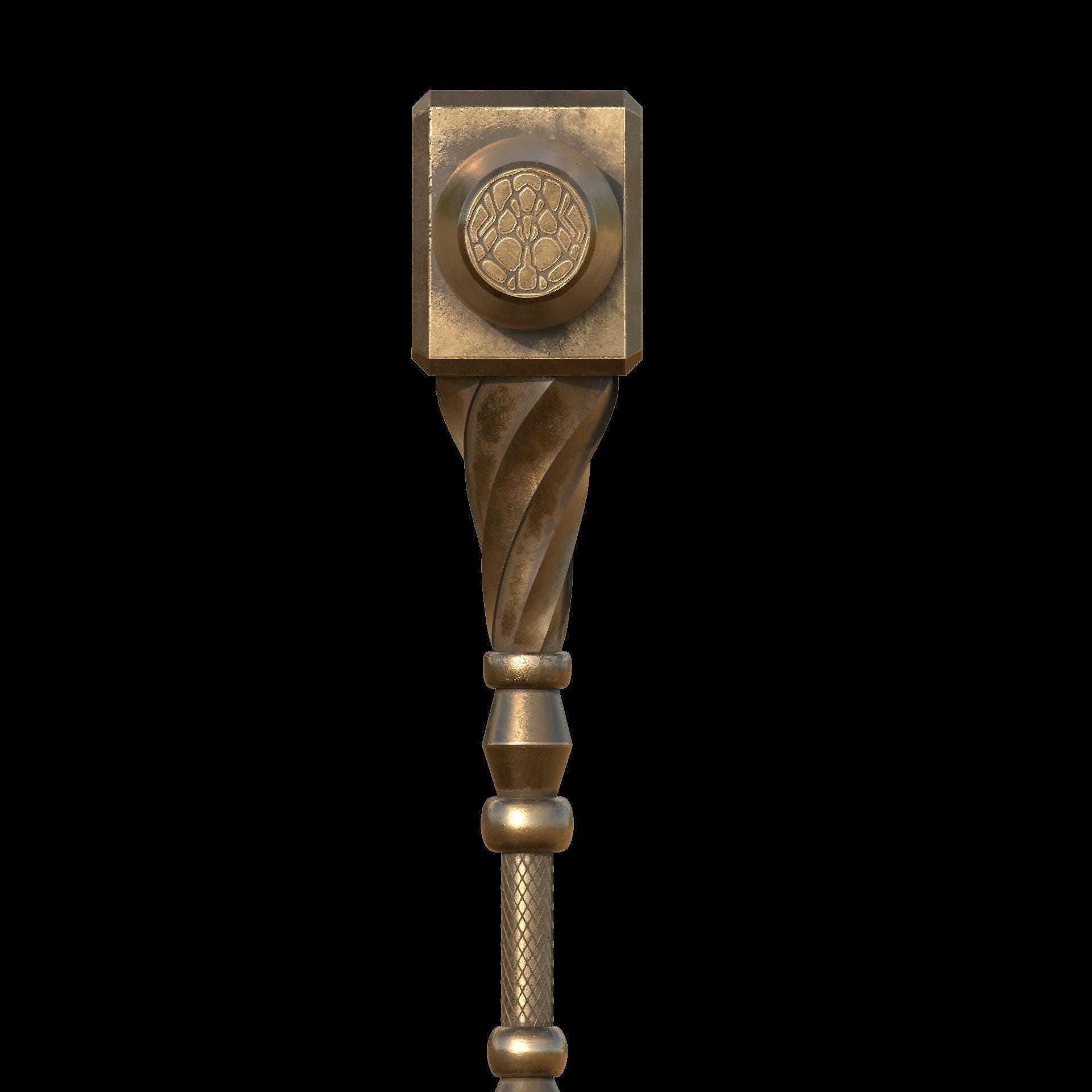 Diane Hammer 3D Model, Sacred Treasure Gideon STL File, Seven Deadly ...