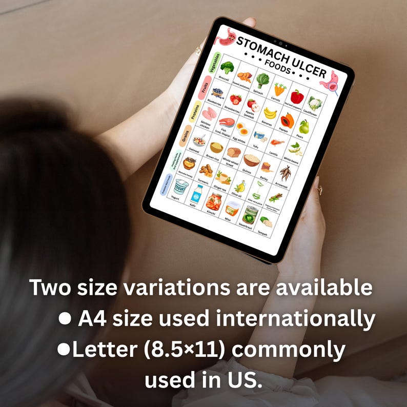 Ulcer Diet Foods List: Pharmacist-approved Printable Chart (PDF ...