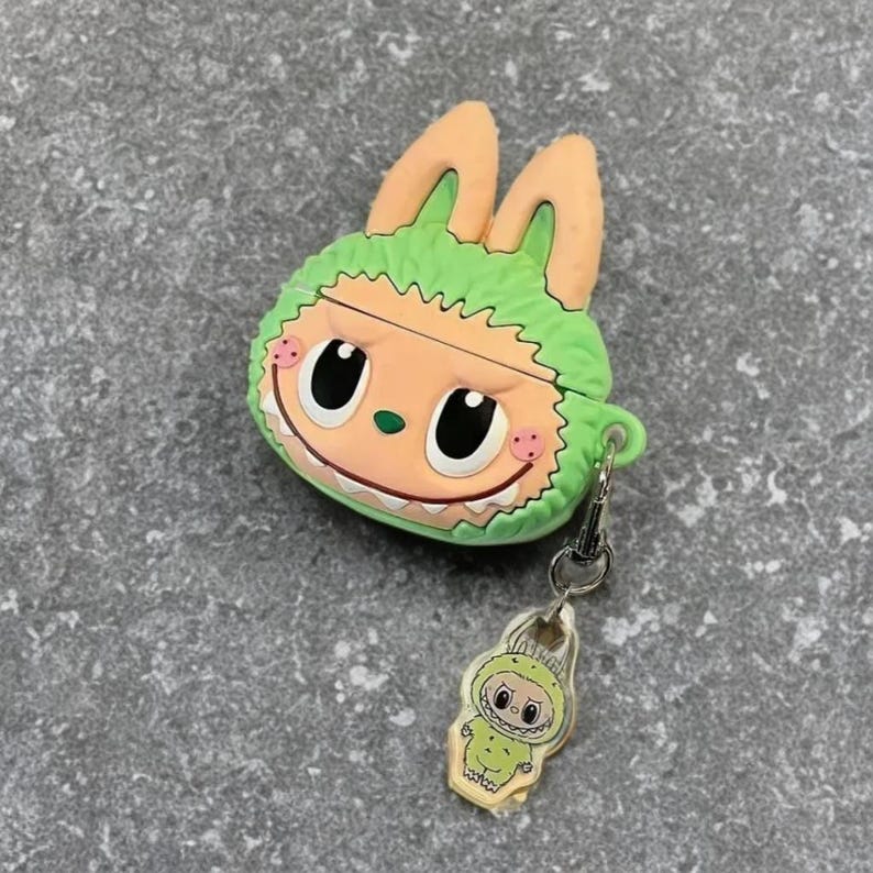 3D Cartoon Monster Airpods Case | Cute Silicone Earphone Cover With ...