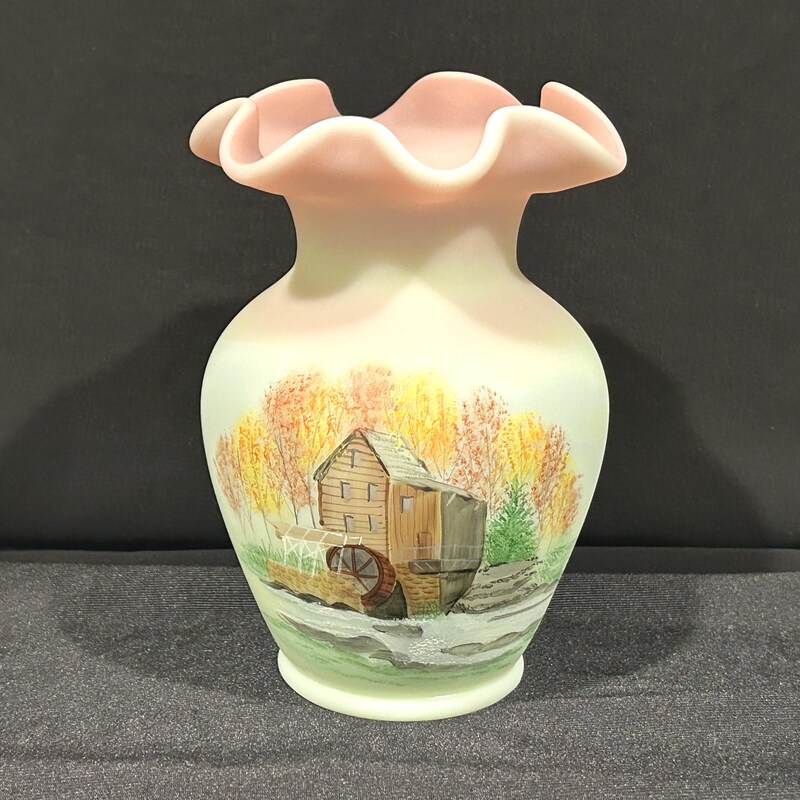 Satin Vase Glass - Etsy