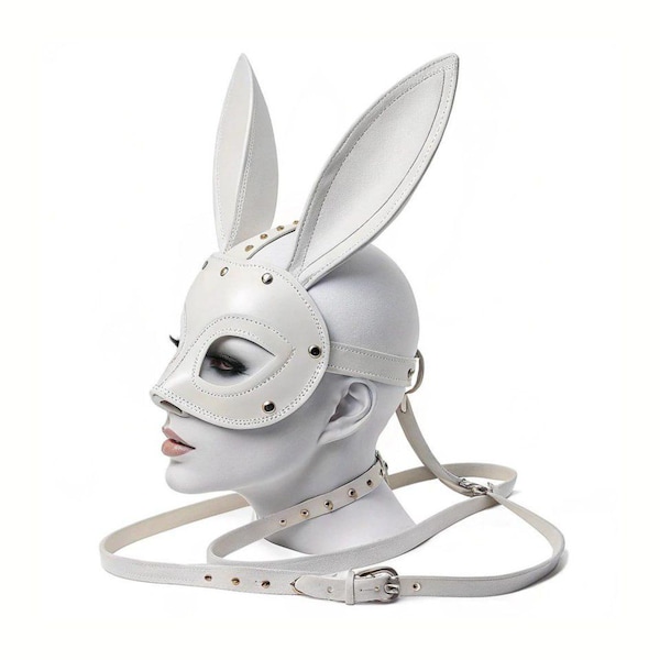 Rabbit Mask - Etsy