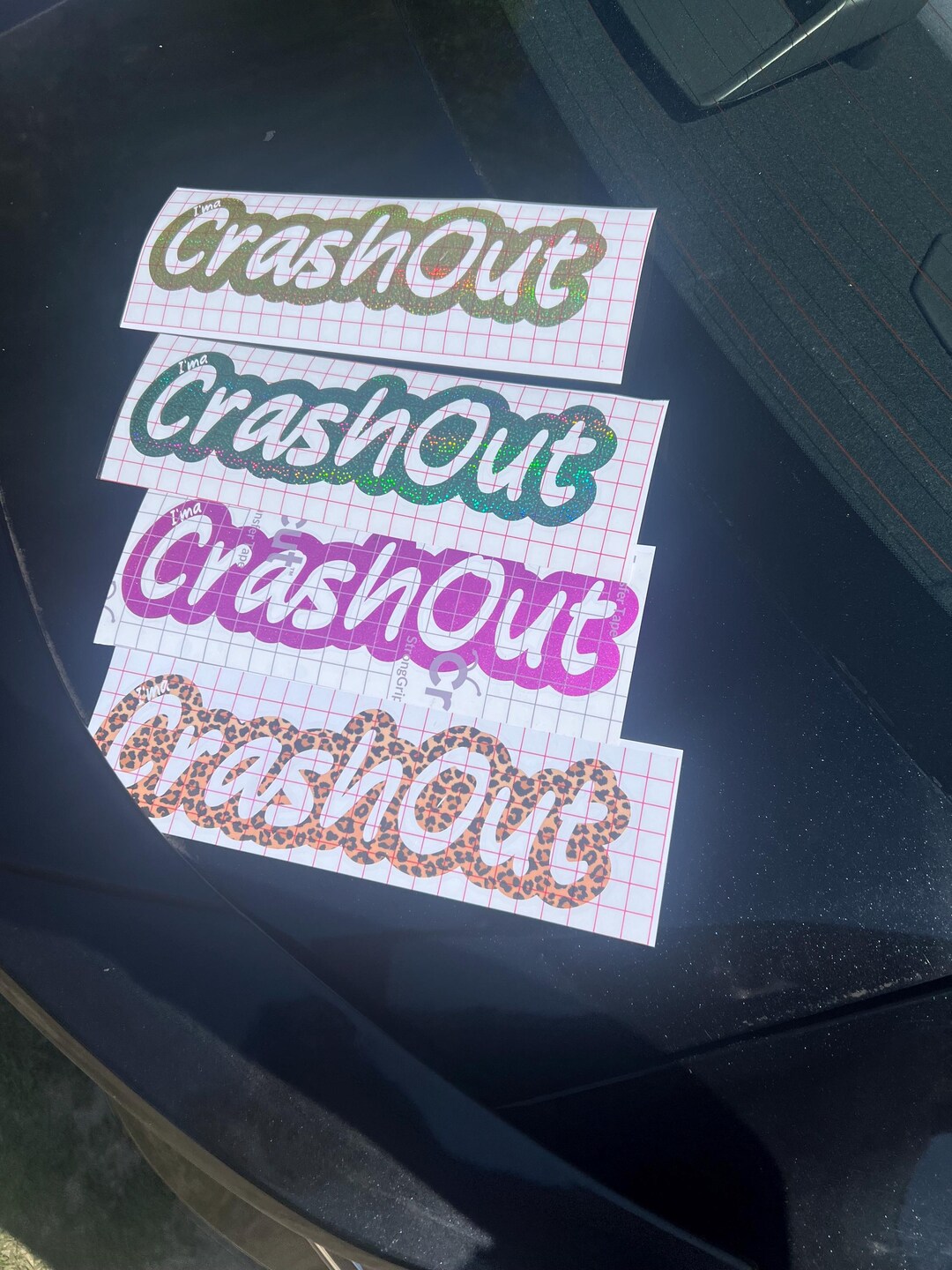 Ima Crashout Decal - Etsy