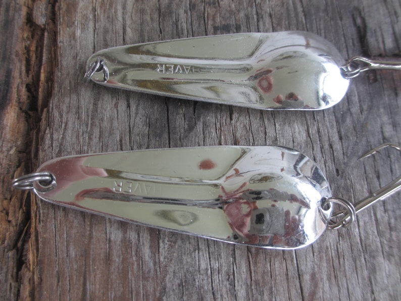 Vintage Fishing Lures / Two Vintage Percy Haver Musky Spoons/ - Etsy UK