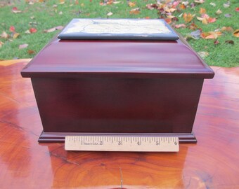 Solid Cherry Wood Box - Etsy