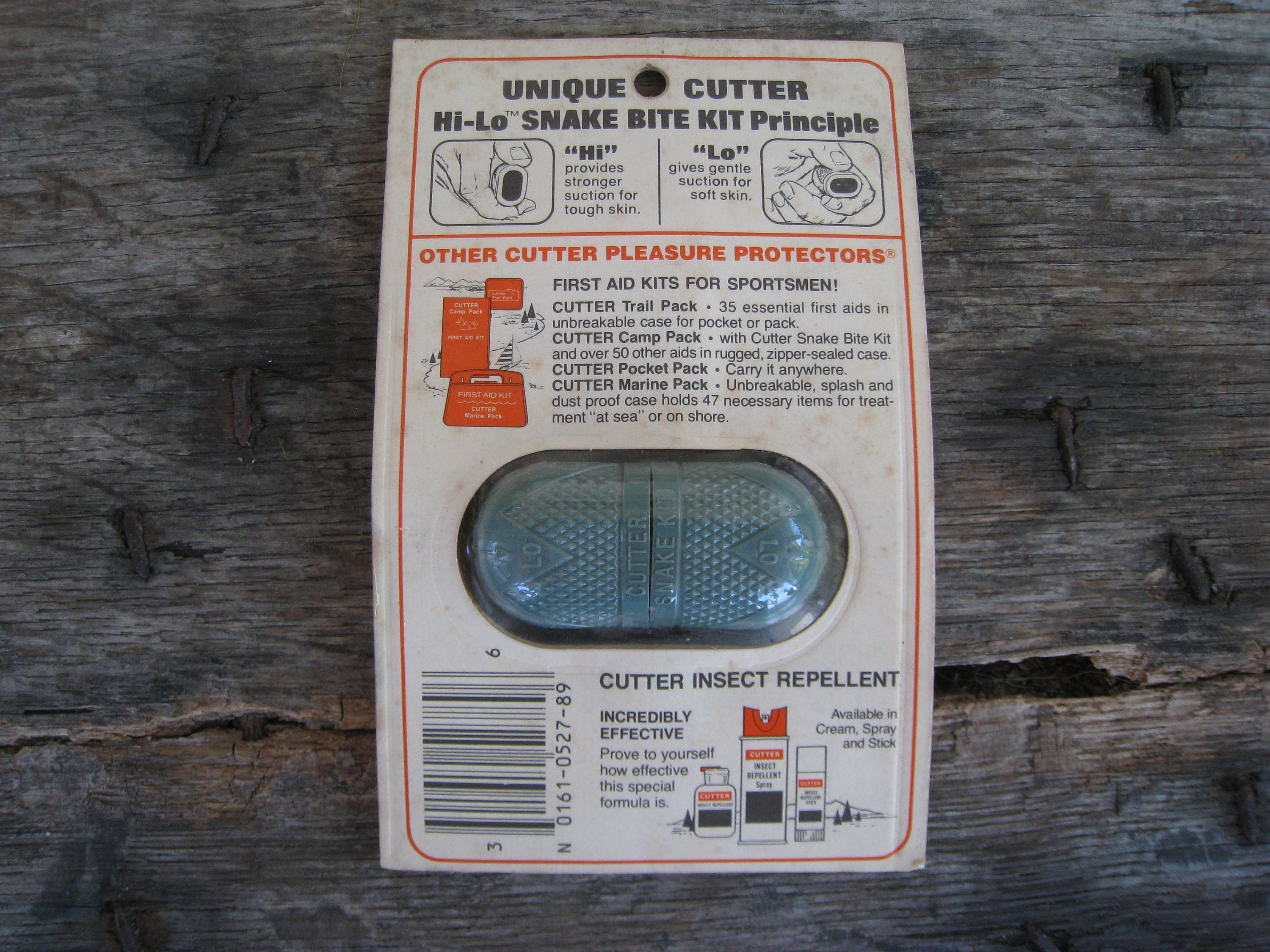 Vintage / Old Time Cutter Snake Bite Kit, New - Etsy