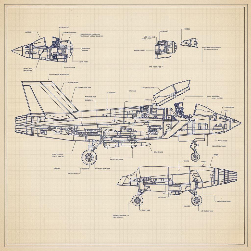Fighter Jet Print - Etsy