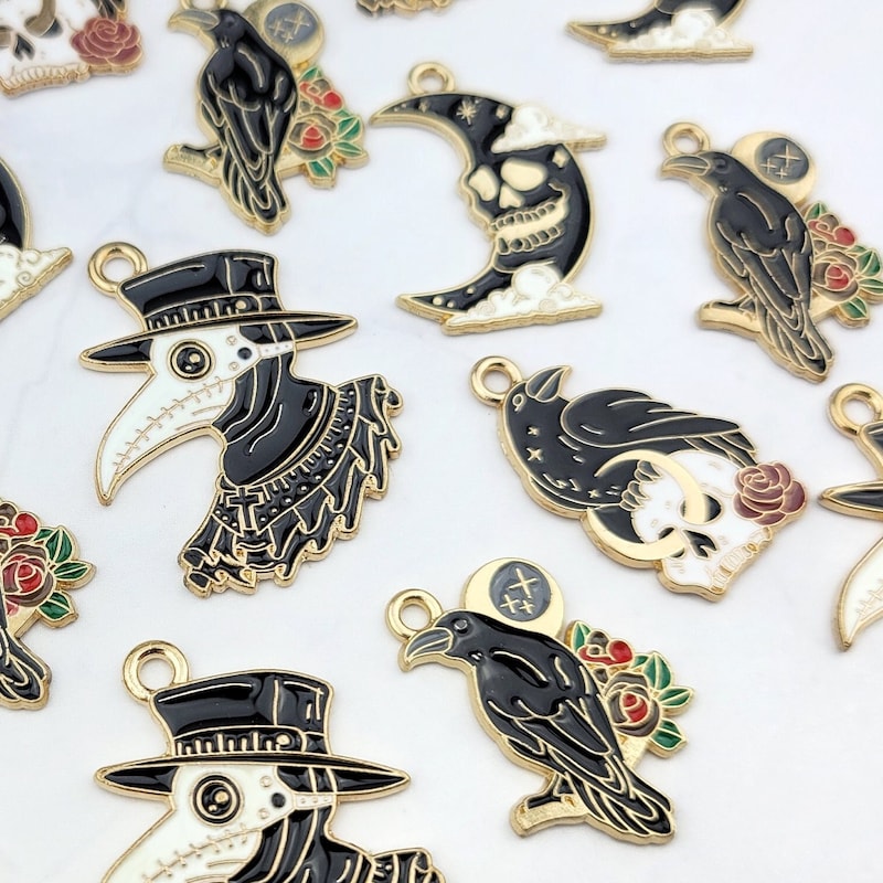 Gothic Charms - Etsy