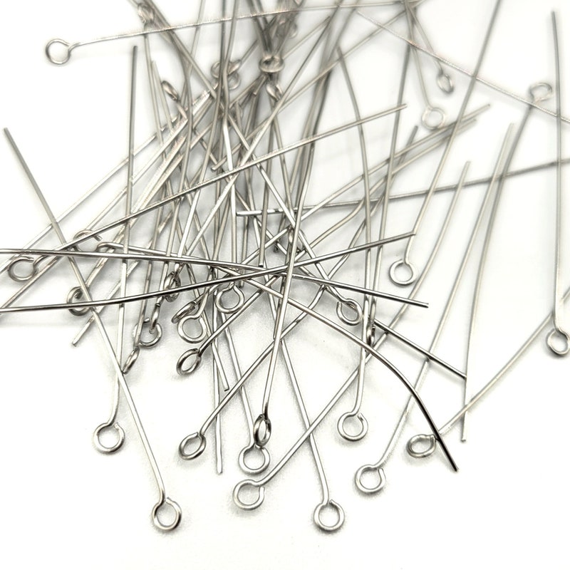 Jewelry Making Eye Pins - Etsy