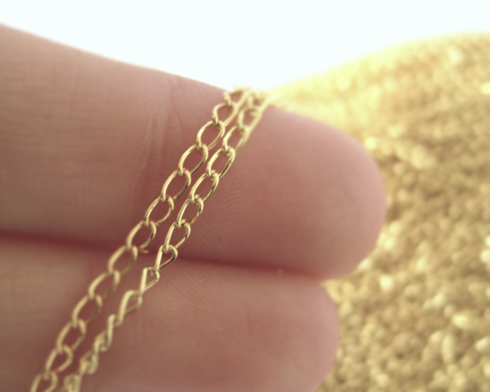 12pcs 18 Inch Gold Plated Necklace Chain Necklace Wholesale | Etsy