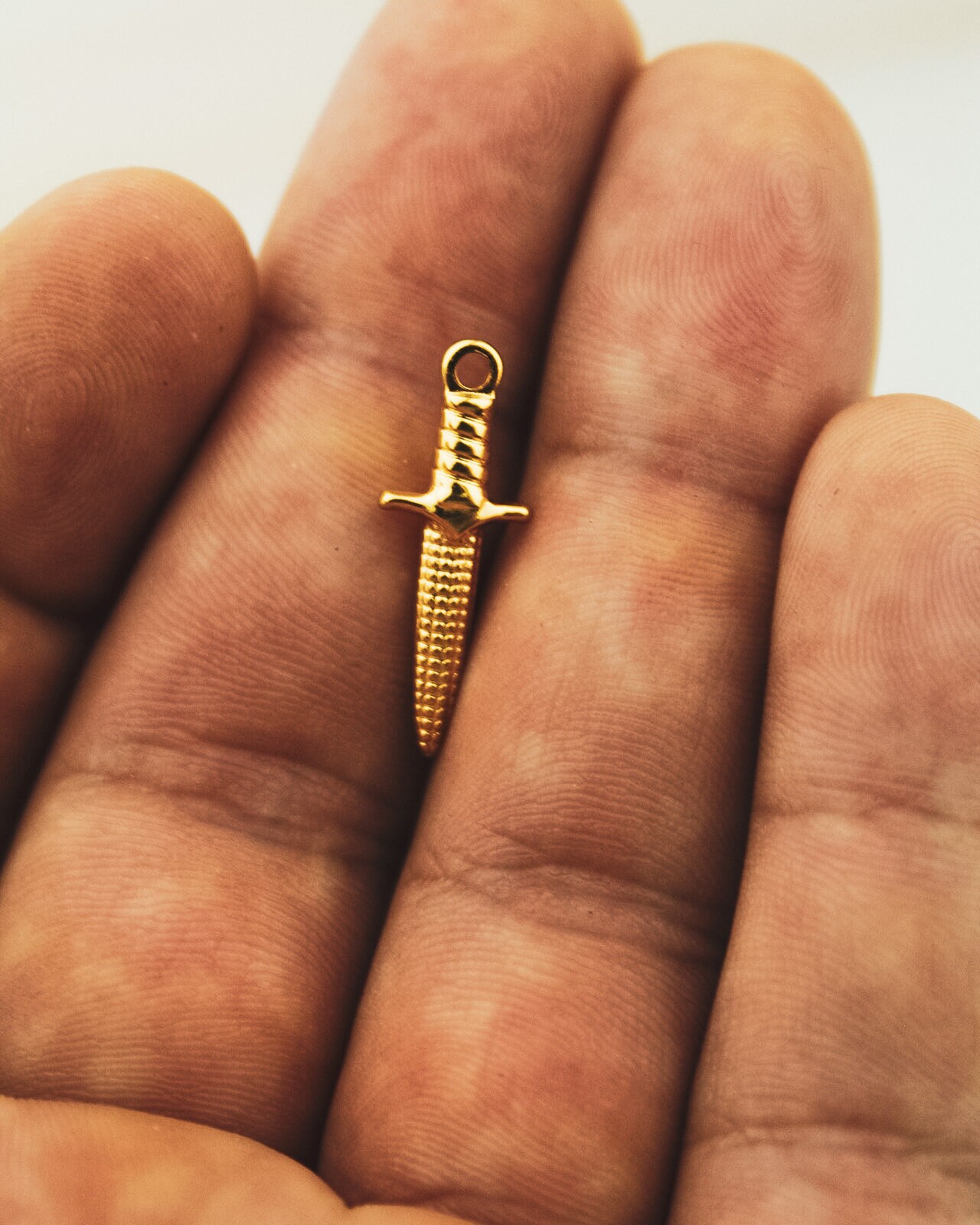 4pcs Gold Plated Sword Pendant Dagger Pendant Stainless | Etsy