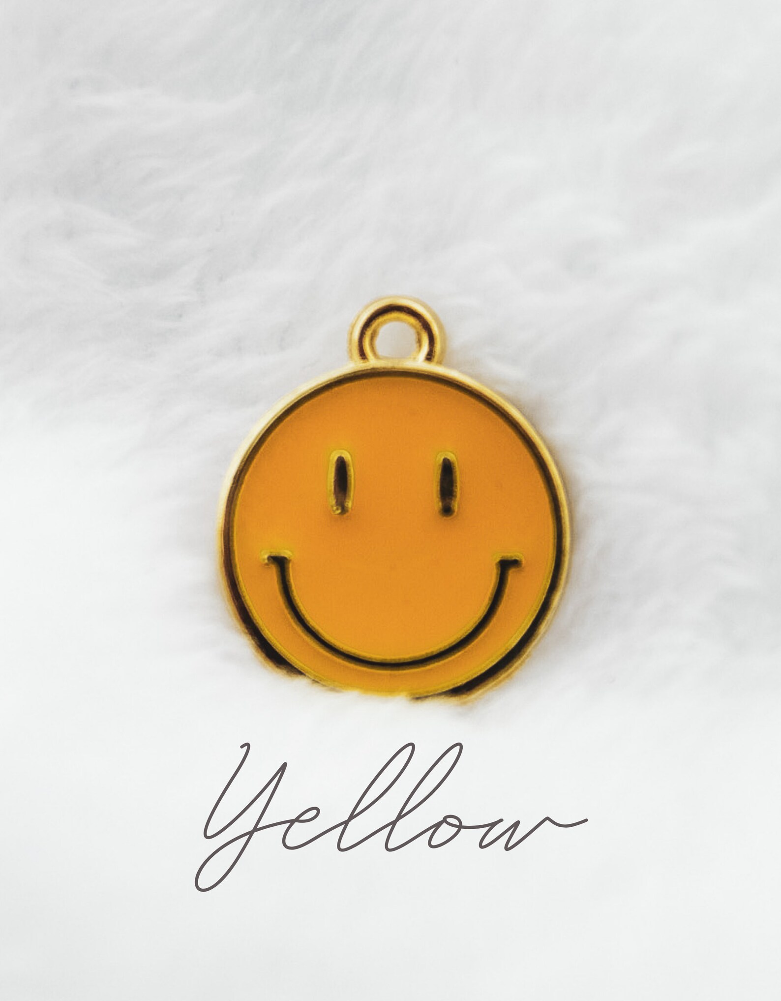10pcs Enamel Smiley Face Charms Happy Smile Charm - Etsy