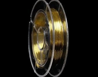 Nugold Wire 28g Round DS 5-100ft - Etsy