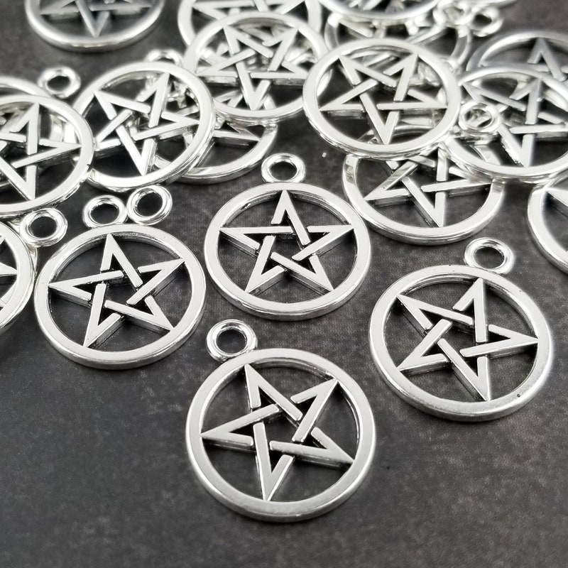 Pentagram Necklace - Etsy
