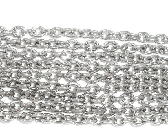 12pcs 30 Inch Antique Silver Chain Necklace Wholesale | Etsy