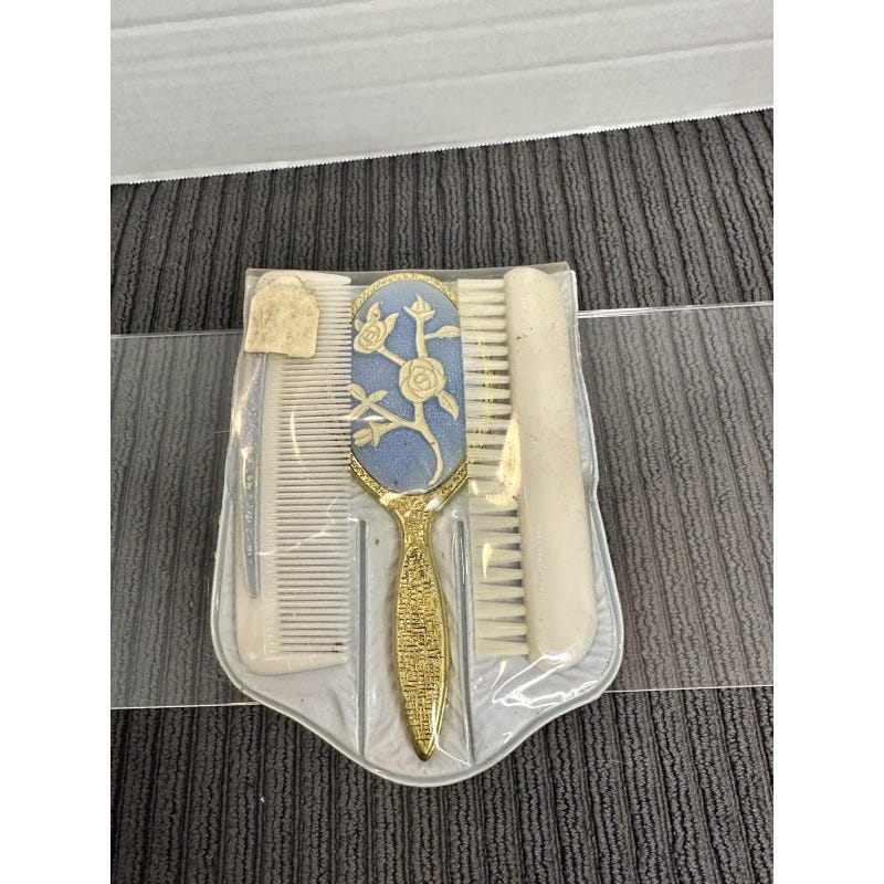 Vintage Child Vanity Sets - Etsy