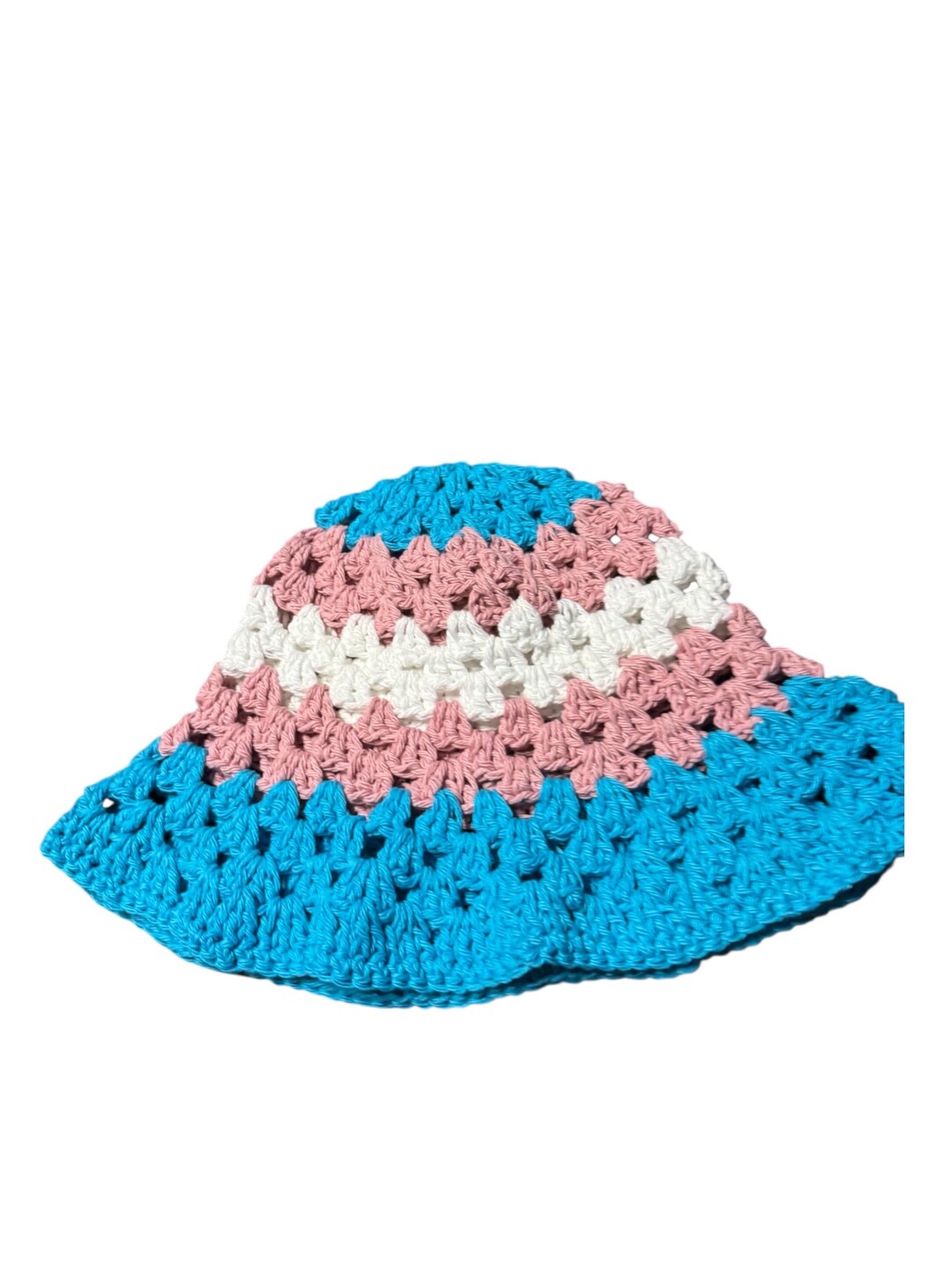 Trans Pride Granny Stitch Bucket Hat - Etsy