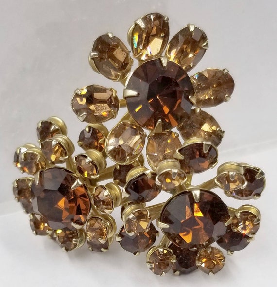 Vintage topaz stacked layered - Gem