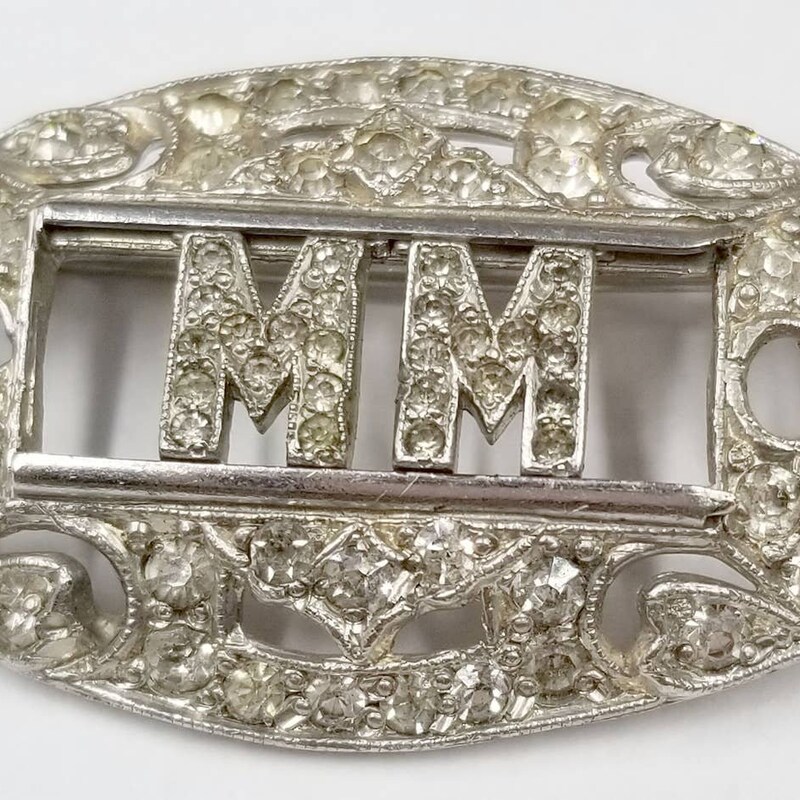 Rhinestone Monogram - Etsy