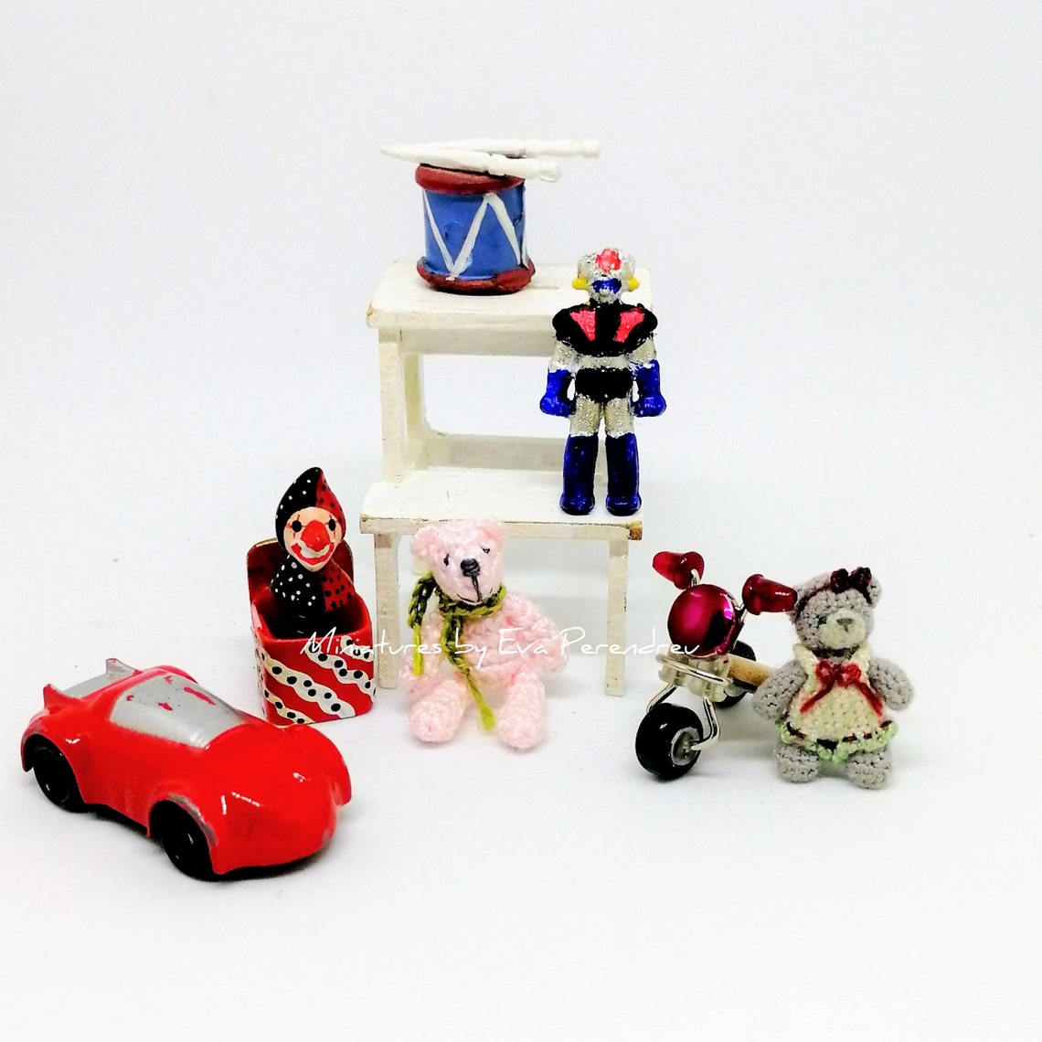 Mini Robot Mazinger Z for Dollhouse Miniature Toy | Etsy