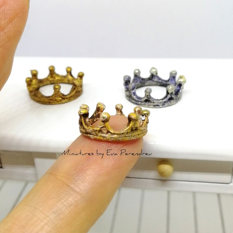 Miniature Crown Dollhouse 1 Inch 1/12 Scale - Etsy