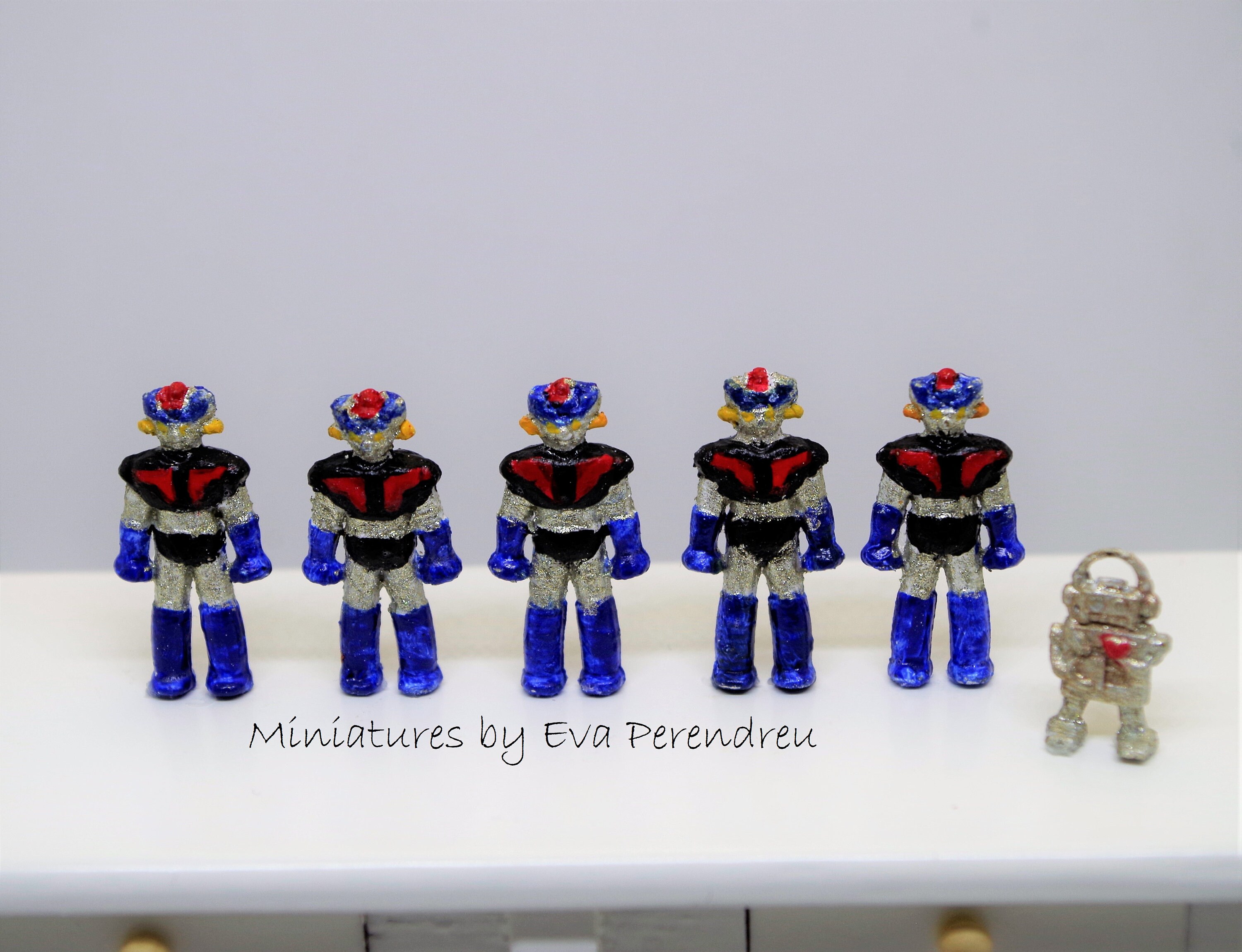 Mini Robot Mazinger Z for Dollhouse Miniature Toy - Etsy