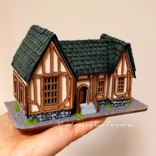Complete Kit 1:144th Inch Tudor Style House - Etsy