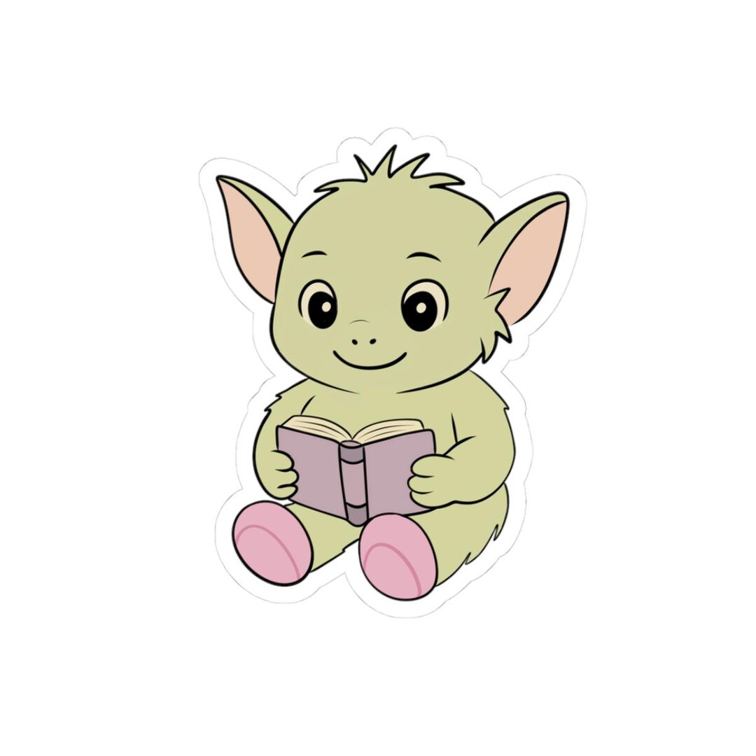Gremlin Creature Stickers, Book Lovers, Laptop Decor, Gift for Friends ...