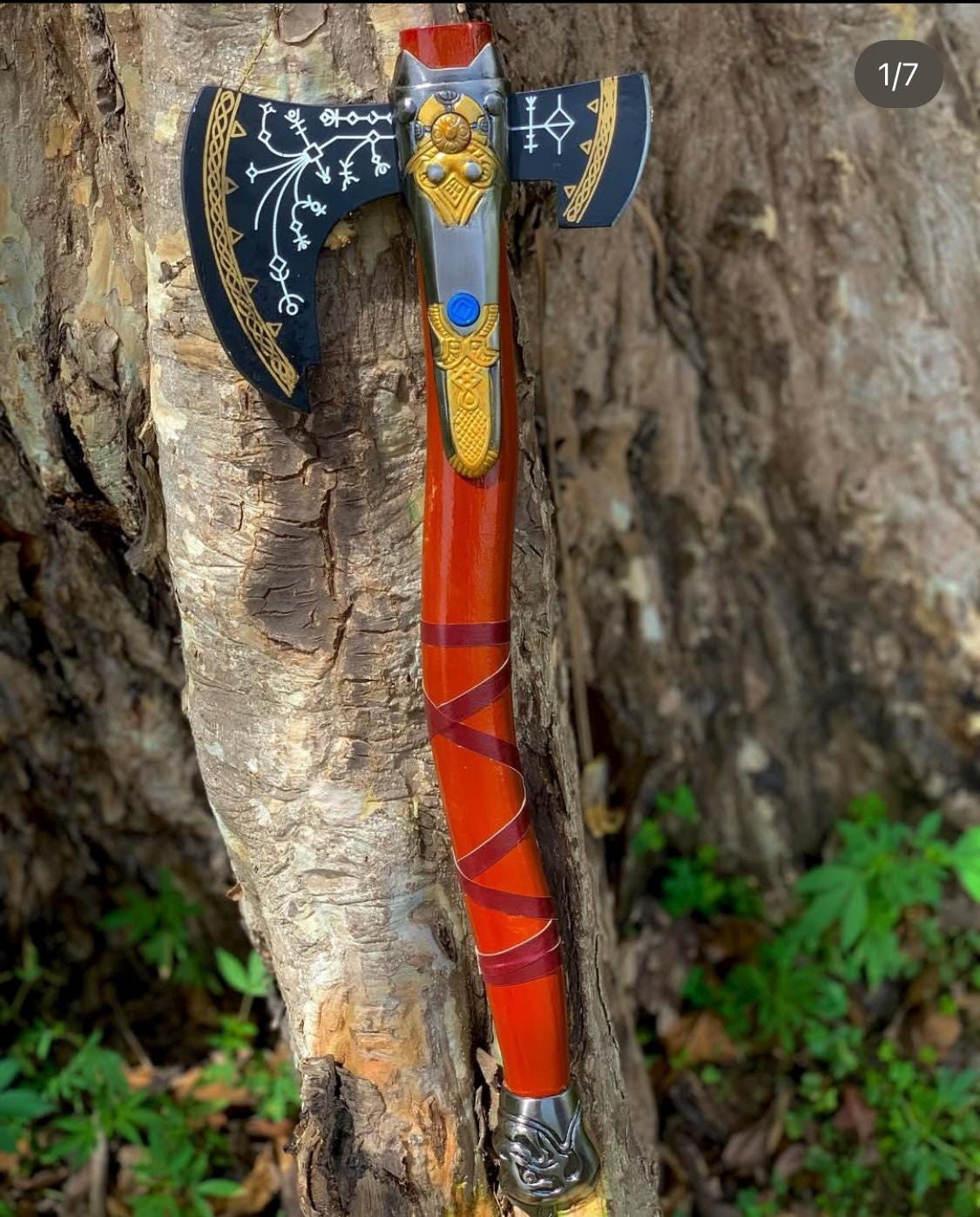 God of War - Kratos Leviathan Axe, Scandinavian Axe, Axe, Viking Axe ...