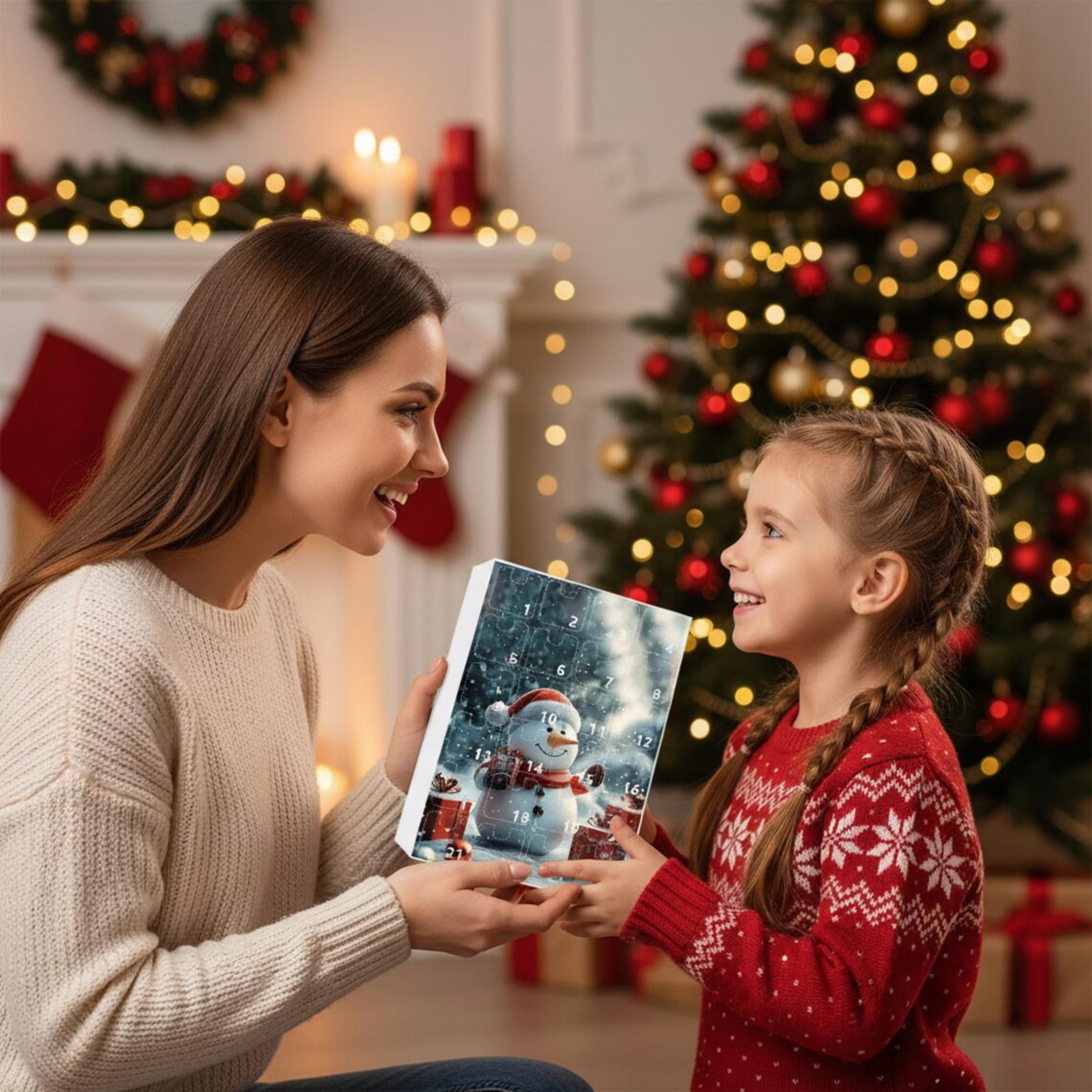 Snowman Advent Calendar 2025 | Holiday Gift Idea | Winter Snowman ...