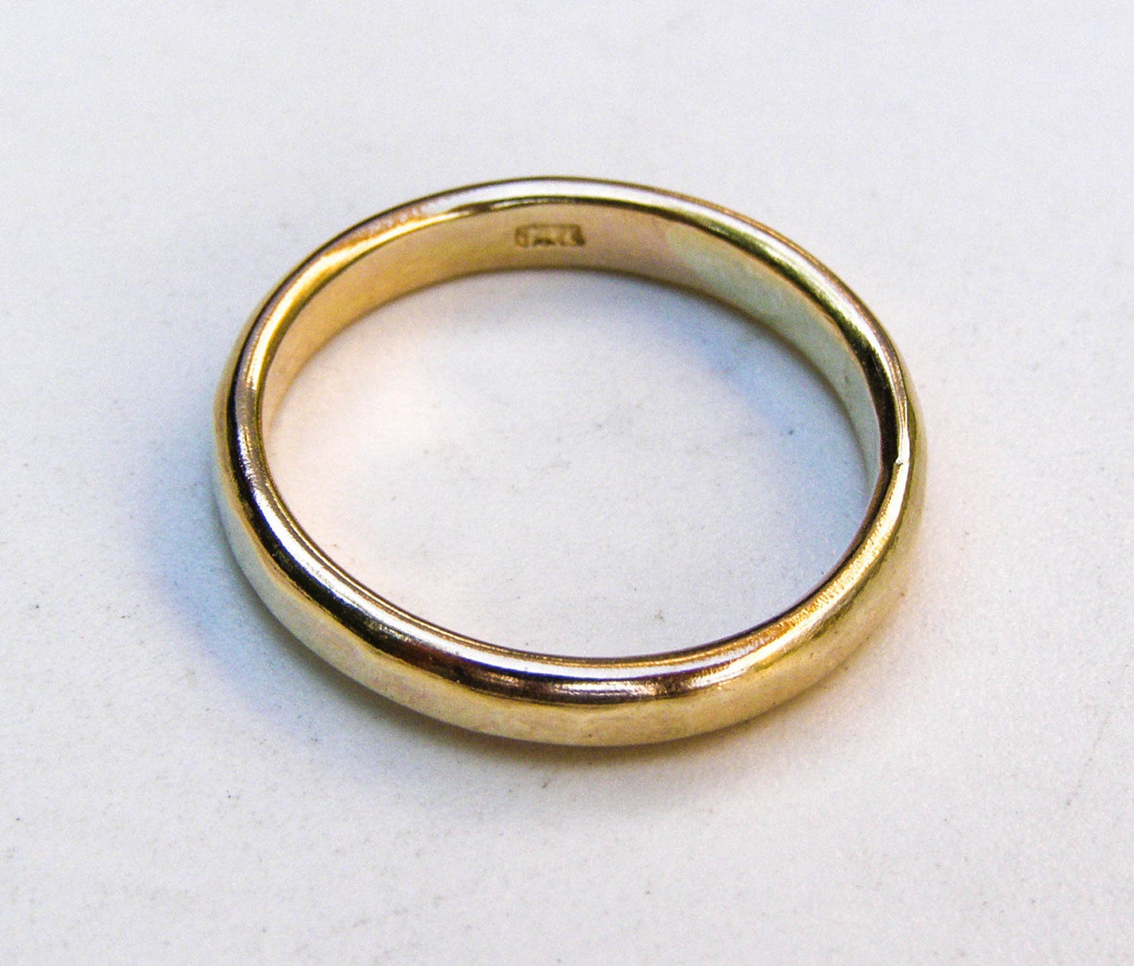 Solid Gold Bands, 2.5mm 14k Solid Gold, Wedding Ring ,hand Made Ring ...